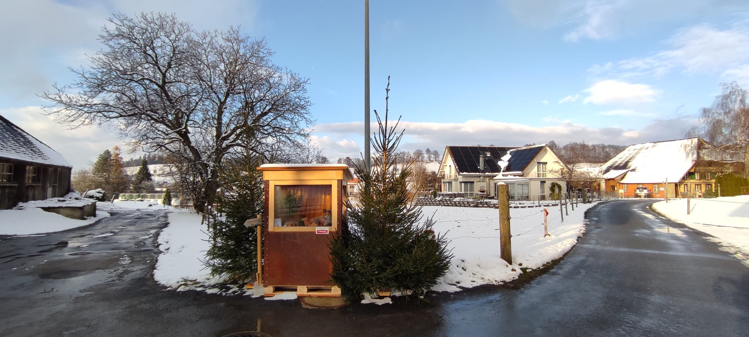 Weihnachtsweg Huttwil 2021 - Landschaftsräume Napfgebiet